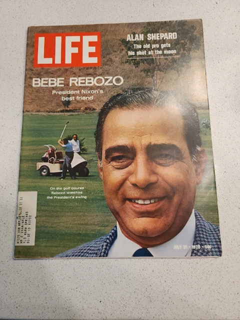 LIFE MAGAZINE JULY 31 1970 50th Bebe Rebozo Alan Shepard Wallenda WV ...