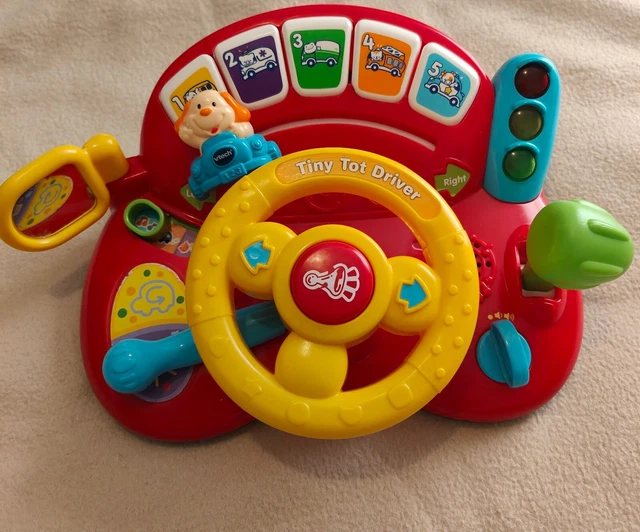 VTECH TINY TOT Driver Toddler Interactive Driver Toy £9.29 - PicClick UK