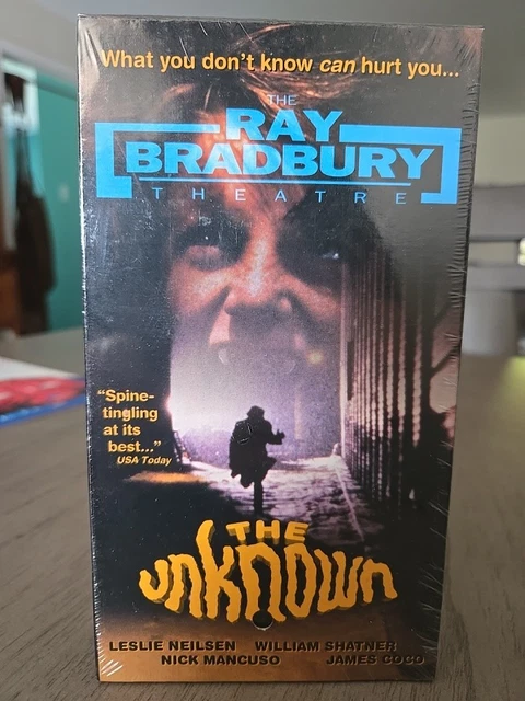 RAY BRADBURY THEATRE The Unknown VHS Screener William Shatner Malofilm ...