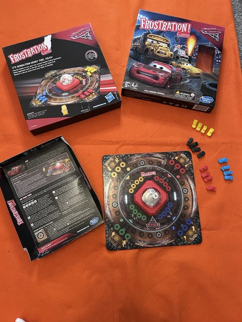 DISNEY PIXAR CARS 3 Frustration Board Game By Hasbro £6.96 - PicClick UK