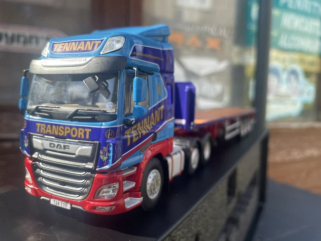 WSI DAF IN Tennant Livery With Extendable Trailer £175.00 - PicClick UK