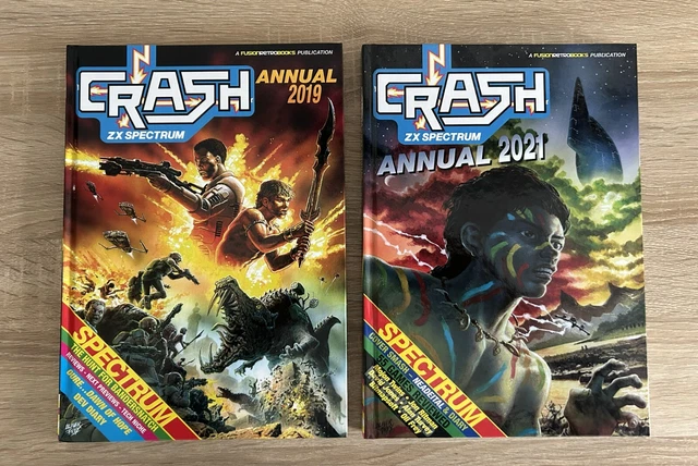 ZX SPECTRUM CRASH Magazine Annual 2019 / 2021 with Posters - A4 ...