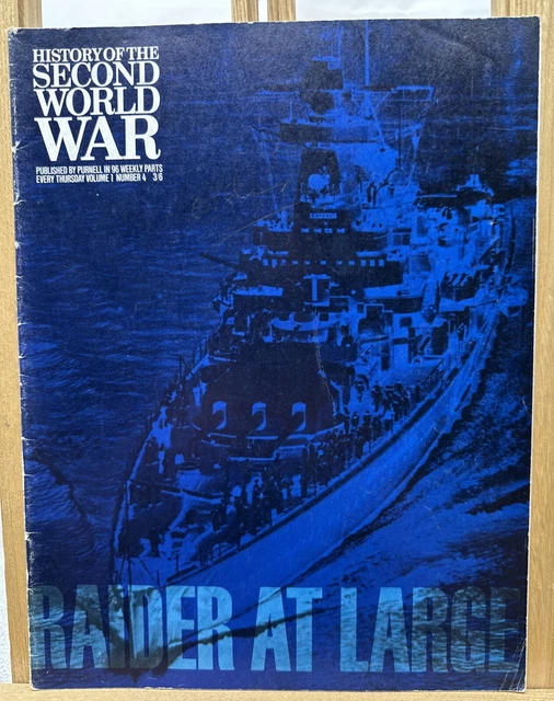 HISTORY OF THE Second World War II VOL. 1 NO. 4 Magazine In Good ...