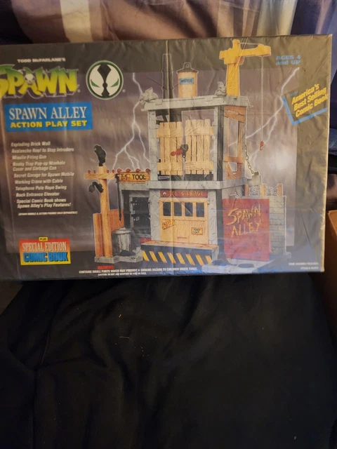 FIGURINE ARTICULÉE VINTAGE Spawn Alley PlaySet (1994 McFarlane Todd ...