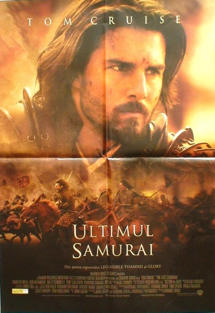 MOVIE POSTER=THE LAST Samurai(2003)=Tom Cruise, Ken Watanabe, William ...