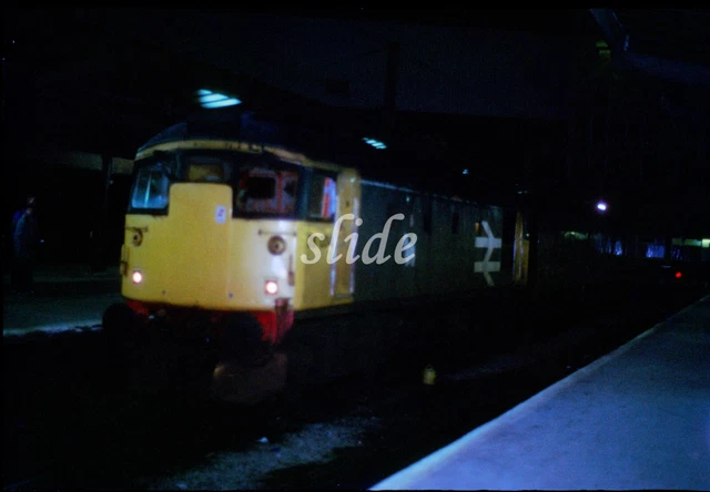 BRITISH RAILWAYS SCOTTISH Diesel Locomotive 26034 Preston Stn. Orig ...