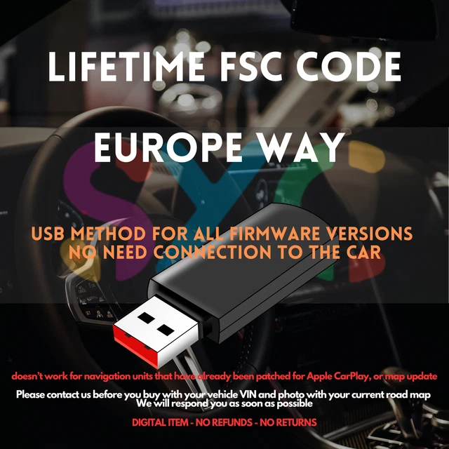 EUROPE WAY 2025-1 | ROAD MAP UPDATE FSC File - BMW MINI - USB ...
