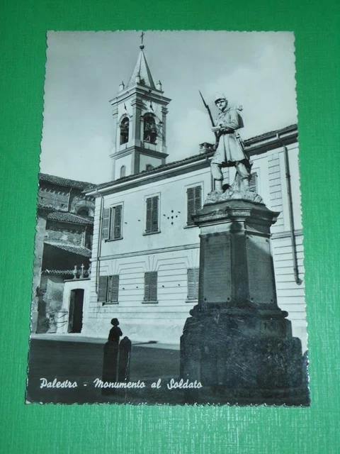 CARTOLINA PALESTRO ( Pavia ) - Monumento al Soldato 1965 EUR 7,99 ...