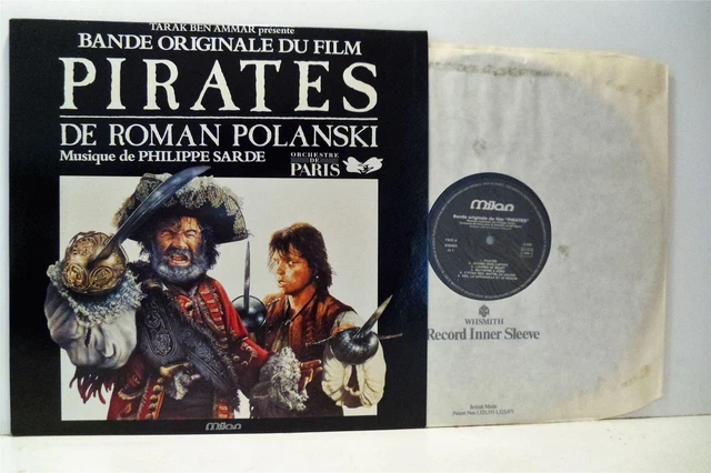 PHILIPPE SARDE PIRATES motion picture soundtrack LP EX/EX, A 233, vinyl ...