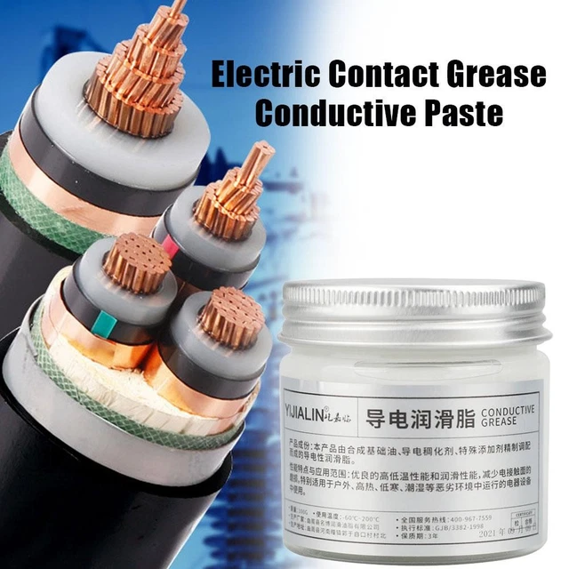 100G CONDUCTIVE GREASE Conductive Paste Grease Switch Contact ...