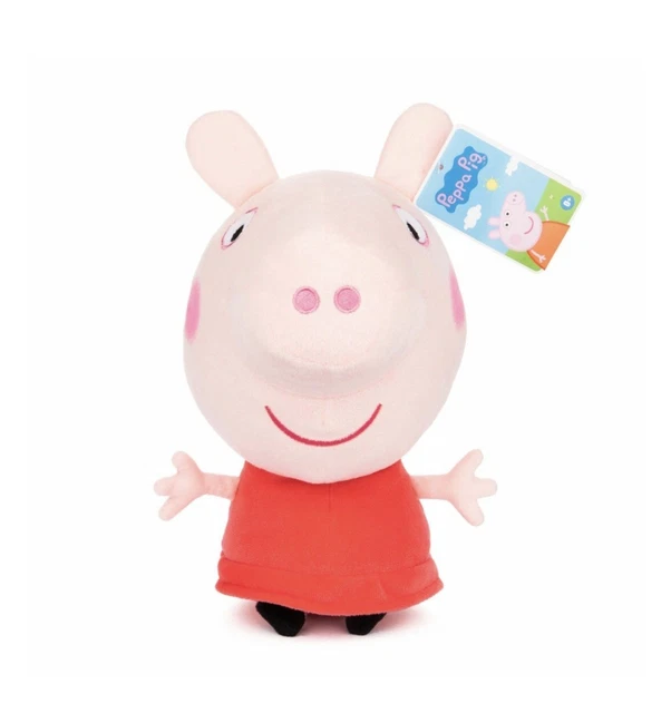 NEW PEPPA & George Pig Little Bodz Plush Soft Toy £21.50 - PicClick UK