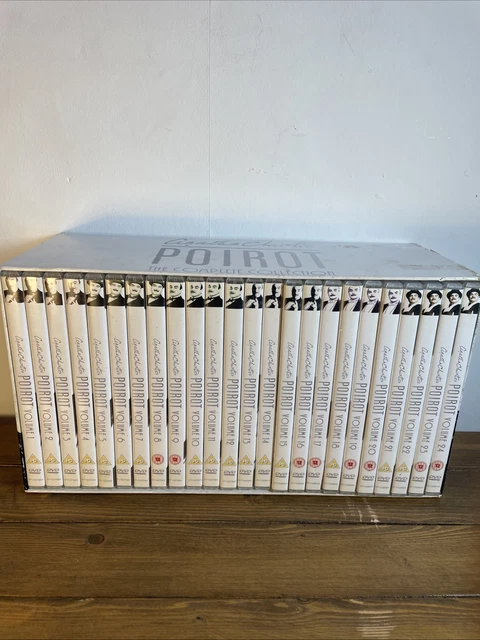 AGATHA CHRISTIE'S POIROT The Complete Collection DVD Box Set £26.39 ...