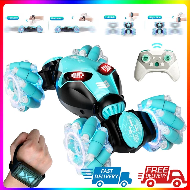 4WD STUNT CAR RC Hand Gesture Sensing Off-Road Car Remote Control Off ...