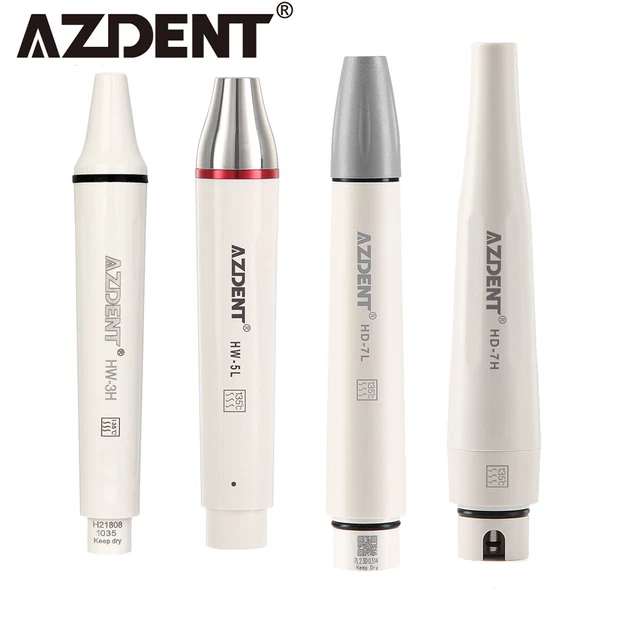 AZDENT DENTAL LED Ultrasonic Piezo Scaler Handpiece Fit for EMS/SATELEC ...