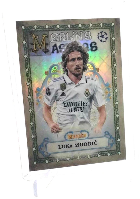 2022-23 LUKA MODRIC Real Madrid Topps Merlin's Masters EUR 7,49 ...