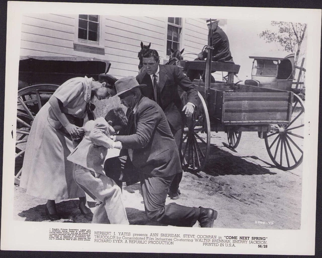 8X10 VINTAGE FOTO Viene Next Molla 1956 Ann Sheridan Steve Cochran EUR ...