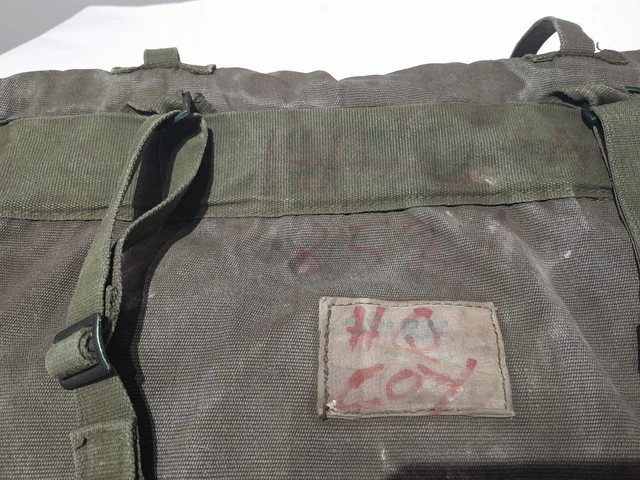 GENUINE BRITISH Army 58 Pattern Webbing Large Pack Grade 2 Issued £15. ...