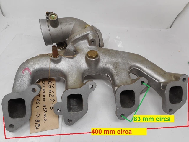 ANSAUGKRÜMMER LUFTMOTOR FORD Transit MK3 & MK4 & MK5 EUR 181,97 - PicClick DE