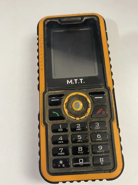 TÉLÉPHONE MOBILE MTT SuperRobust - Jaune/noir - Non Testé EUR 34,99 ...