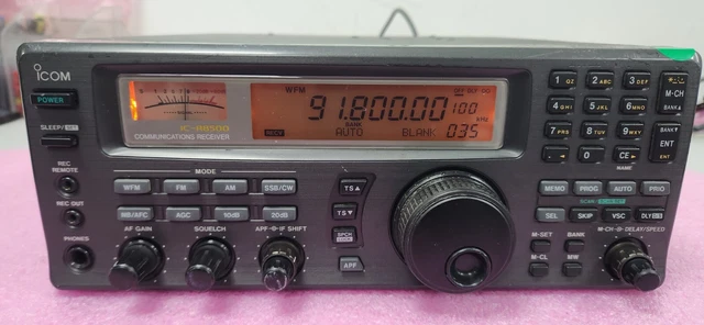 ICOM IC-R8500 SHORTWAVE AM FM SSB Receiver 100Khz - 1999.99 MHz ...