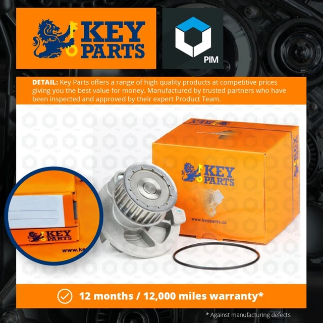 WATER PUMP FITS CHEVROLET CAPTIVA 2.4 2006 on Coolant KeyParts 1334139 ...