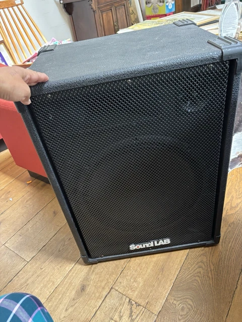 A PAIR OF Large SoundLAB Speakers. Good Condition. Collection only £31. ...