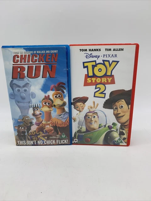 CHICKEN RUN - VHS Video Tape And Toy Story 2 VHS £12.50 - PicClick UK