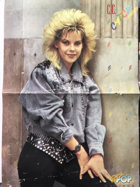POSTER CC CATCH años 80. Revista Superpop EUR 20,00 - PicClick DE