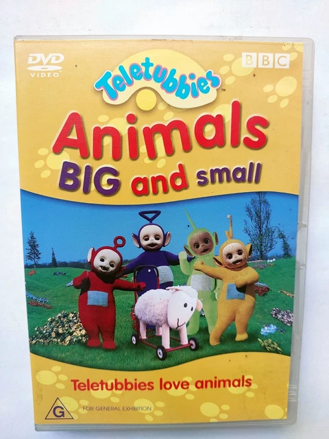 TELETUBBIES-ANIMALS BIG AND Small [Region 4 DVD] FREE Next Day Post ...