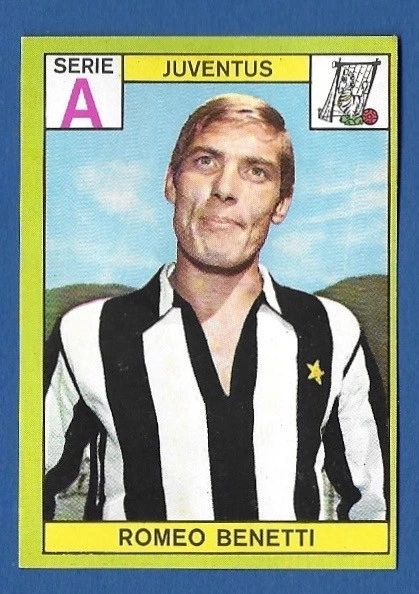 FIGURINA CALCIATORI PANINI 1968/69 - Recupero - Benetti - Juventus EUR ...