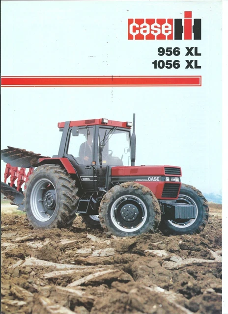 PROSPECTUS BROCHURE PROSPEKT tracteurs CASE 956 XL 1056 XL EUR 5,98 - PicClick FR