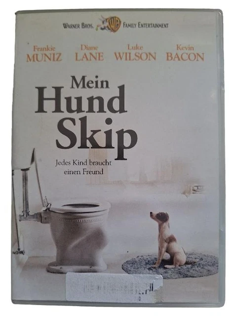 MEIN HUND SKIP DVD Familienfilm Frankie Muniz Diane Lane Luke Wilson ...