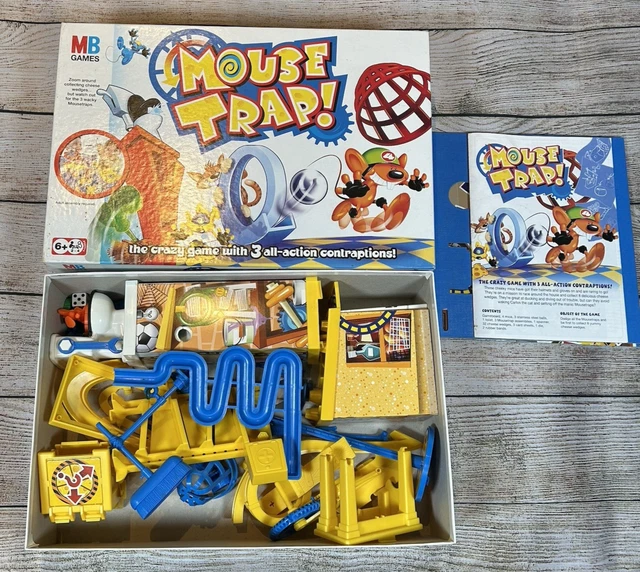 MOUSE TRAP BOARD Game by MB Games 2006 Complete Family Fun Played Once ...