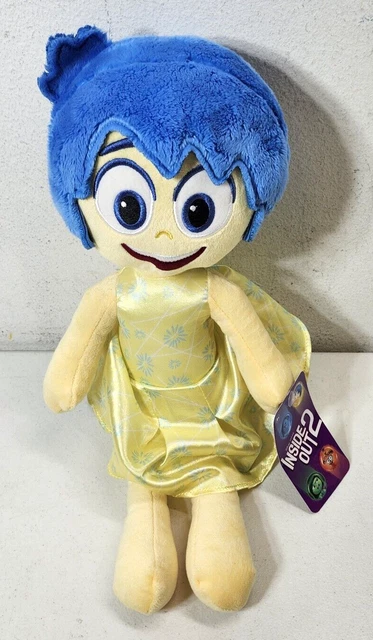 DISNEY COLLECTION PIXAR Inside Out JOY 15” Stuffed Plush Doll Toy NEW £ ...