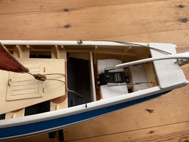 NORTH EASTERN COBLE RC Model Sailing Fishing Boat Pond Yacht. £145.00 ...