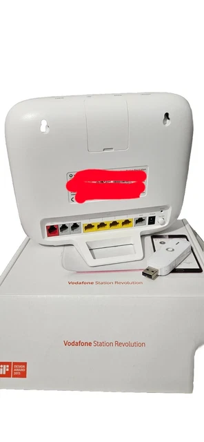 VODAFONE STATION REVOLUTION SHG2500 Modem Router ADSL VDSL Fibra FTTC ...