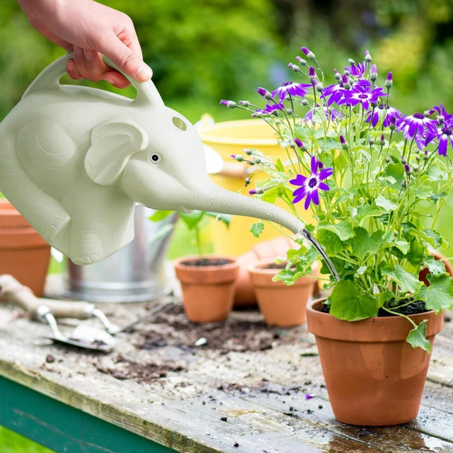 ELEPHANT WATERING CAN Animal Watering Can with Long-Mouth Plant ...