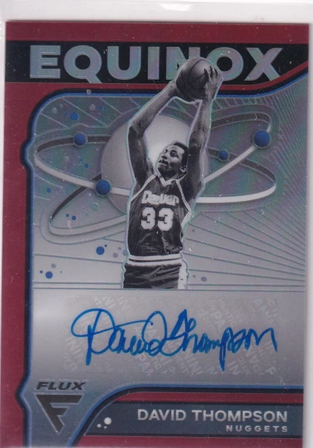 2022-23 FLUX NBA N º Ea-Dvt David Thompson Coche Red Equinox 30/35 EUR ...