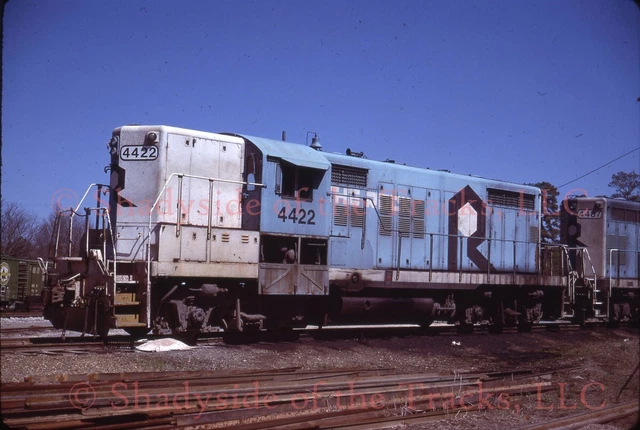 CHICAGO ROCK ISLAND & Pacific EMD GP9 Diesel Loco #4422 Orig Slide Crossett 1981 EUR 9,14 ...