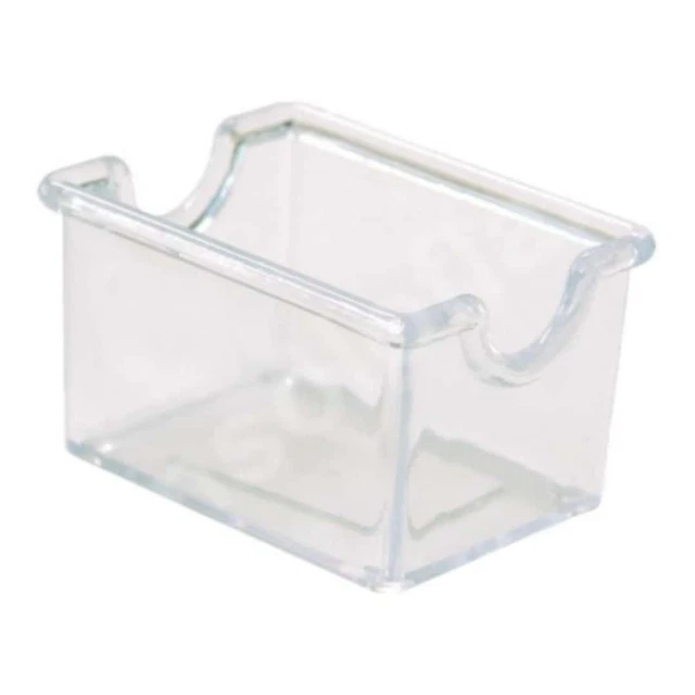 BOL PORTE SACHETS Zucchero Transparent 8x5x5 CM Leone Distributeur BAR ...