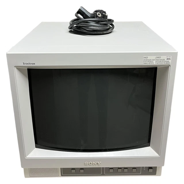 SONY TRINITRON PVM-14N5MDE 14“ Zoll CRT Monitor Retro Gaming PAL S ...
