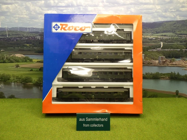 ROCO 44027 H0 Eilzugwagenset 4 Tlg DR (GC) M1838 EUR 1,50 - PicClick DE