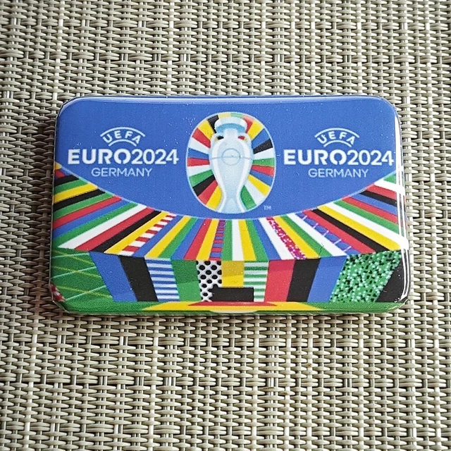 EURO 2024 / Football Em / Germany Rectangle Button / Badge / Pin / #04 ...