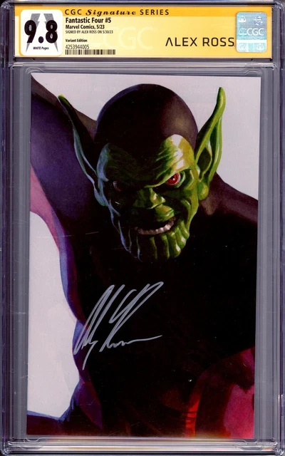 CGC 9.8 ALEX Ross Timeless Signature Series Super Krull / Fantastic ...