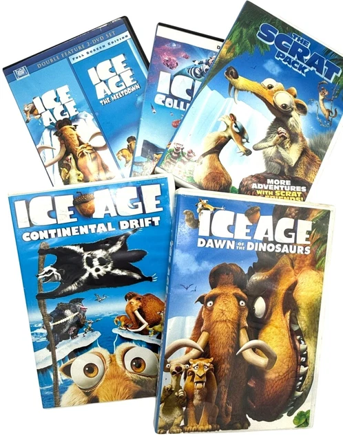 ICE AGE MOVIE Collection DVD Lot -6 movies (5 discs)- Used £17.17 ...