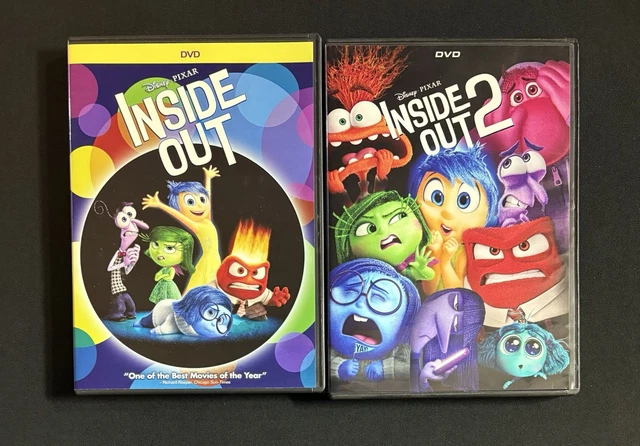 INSIDE OUT & Inside Out 2 NEAR MINT (2 DVD LOT) $16.82 - PicClick AU