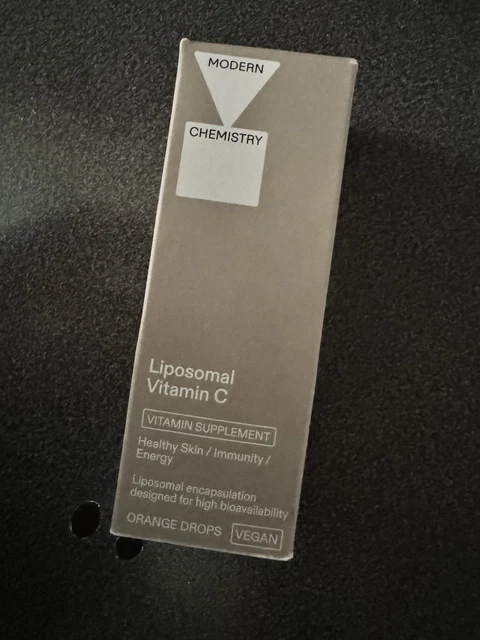 MODERN CHEMISTRY LIPOSOMAL Vitamin C Orange Flavour Drops 60ml £7.59 ...