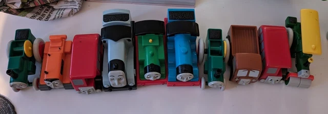 THOMAS THE TANK Engine Bundle X10 Golden Bear Toy Trains Bus Van ECT ...
