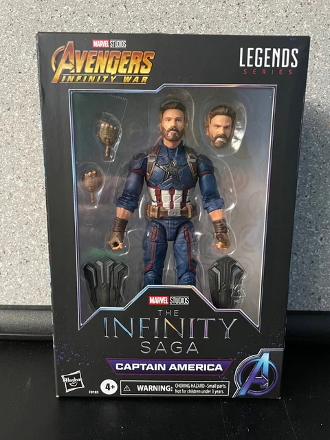 MARVEL LEGENDS 6& Captain America (Steve Rogers) Avengers The Infinity ...