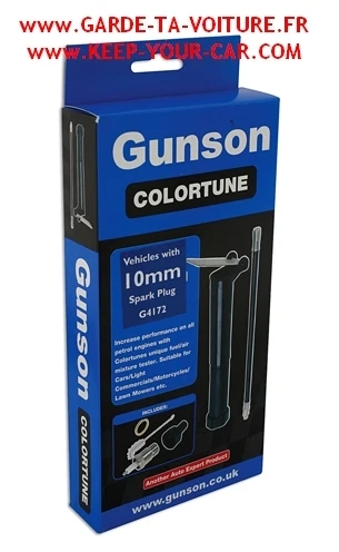 GUNSON G4172 COLORTUNE 10mm Clear Diagnostic Candle / Sparkplug £48.80 ...